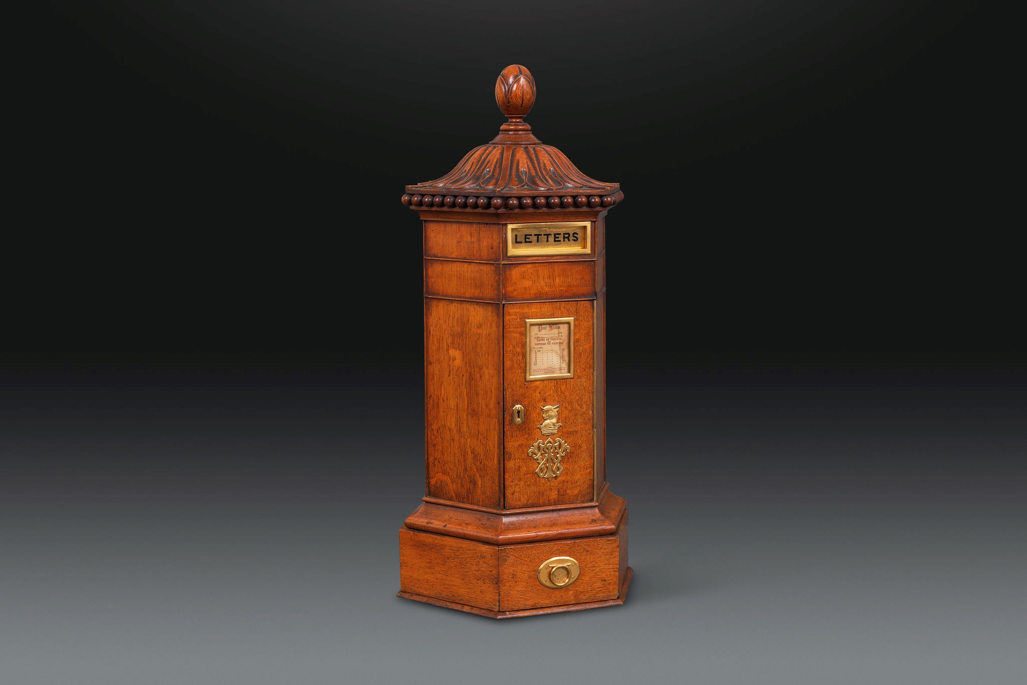 A Fine and Rare Country House Post Box of Penfold Pattern, Retailed by ...