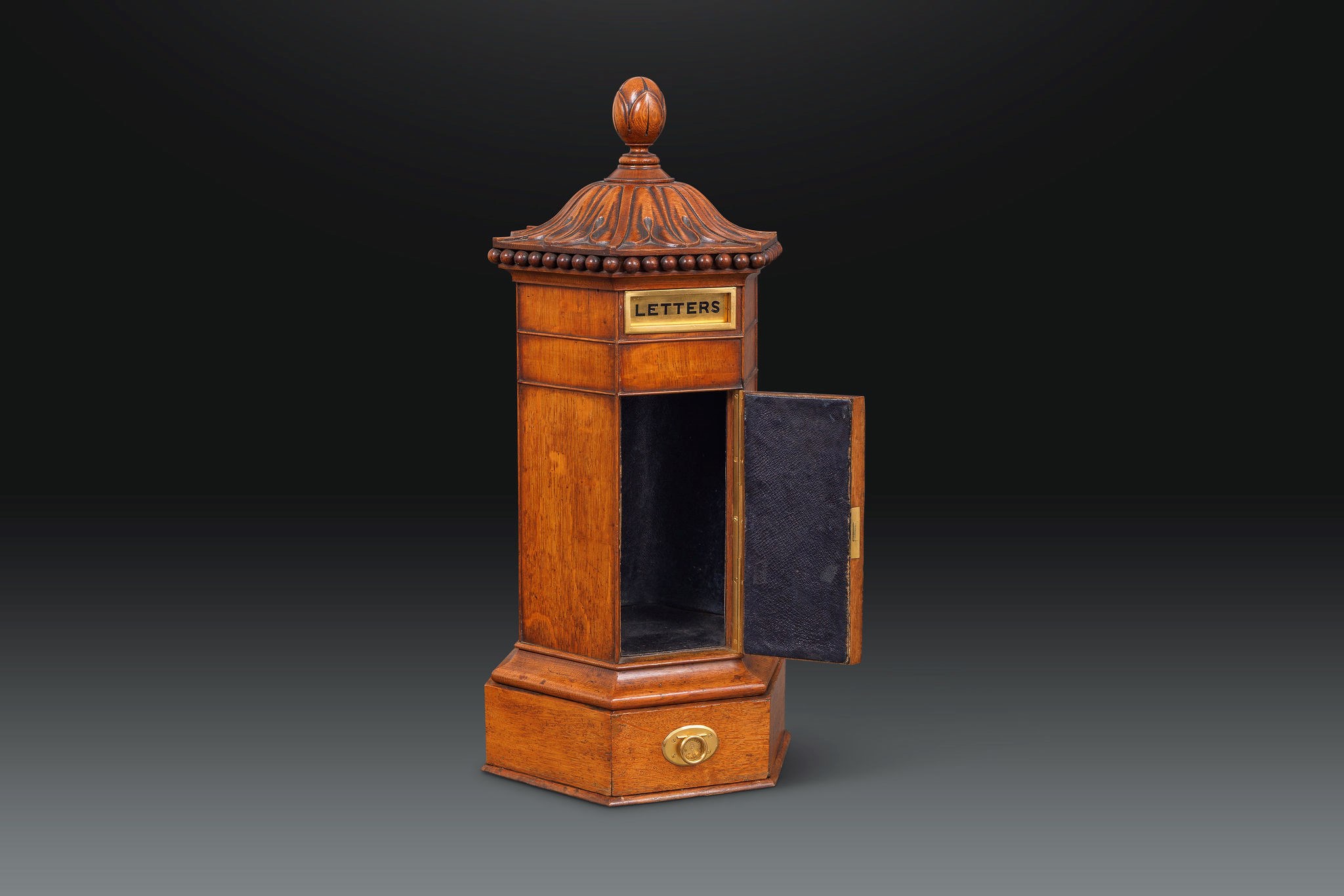 A Fine and Rare Country House Post Box of Penfold Pattern, Retailed by ...